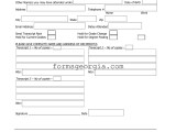 Free Georgia College Transcript Request Form тлж Pdf Template