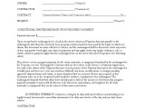Free Conditional Lien Release Form Waiver Template