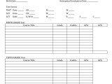High School Transcript Template тйб Fill Out Printable Pdf Forms Online