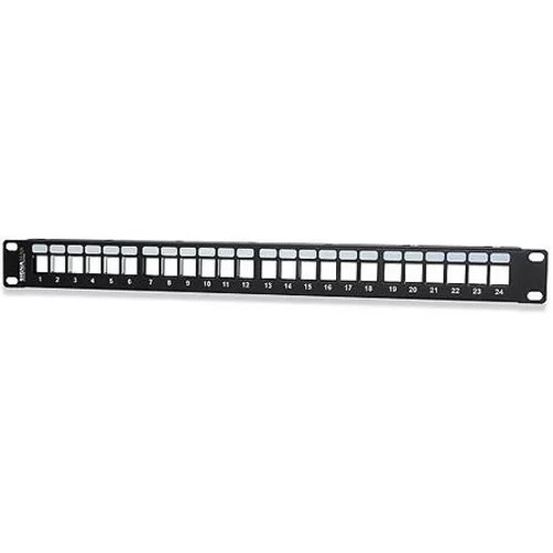 Signamax 24 PORT FIELD CONFIGURABLE SHEILED PATCH PANEL 1U - Forttune ...