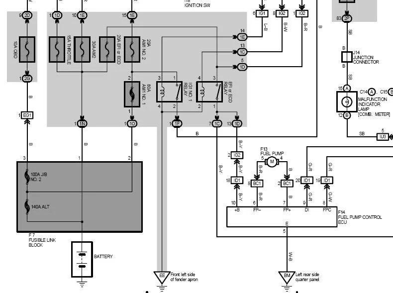 fuel pump relay wiring diagram - Diagram Board