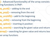 Arrays Functions And Sorting In Php