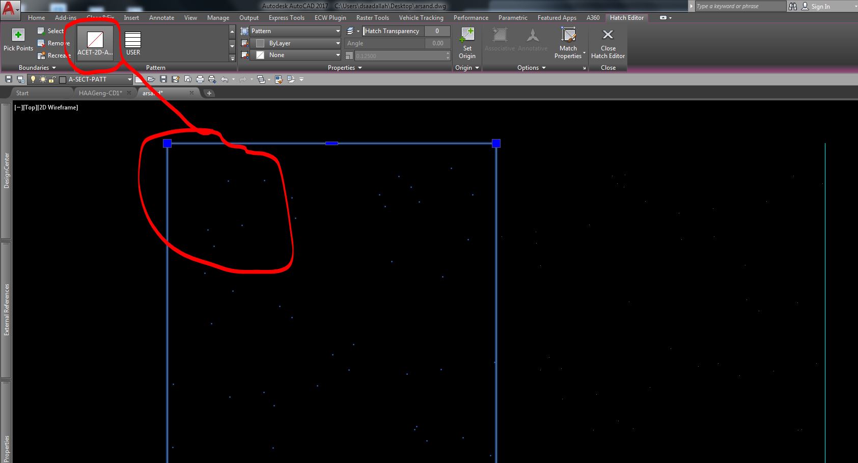 Re Hatch Not Showing Correctly Autocad 2017 Autodesk Community