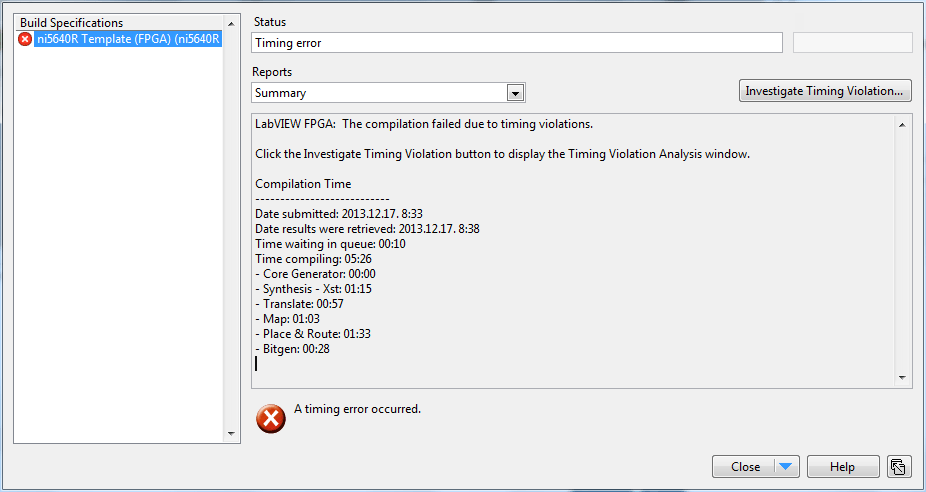 Solved Ni5640r Fpga Non Diagram Component Compilation Timing Error