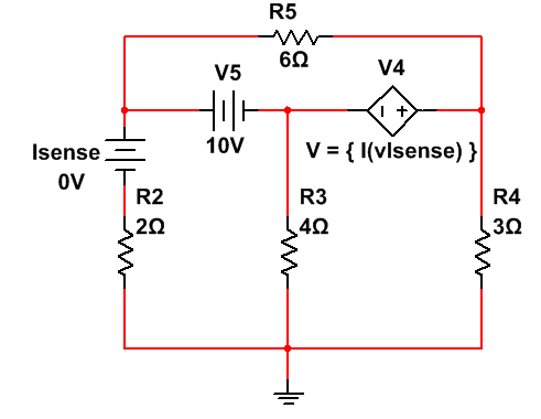 Current Controlled Voltage Source Ni Community