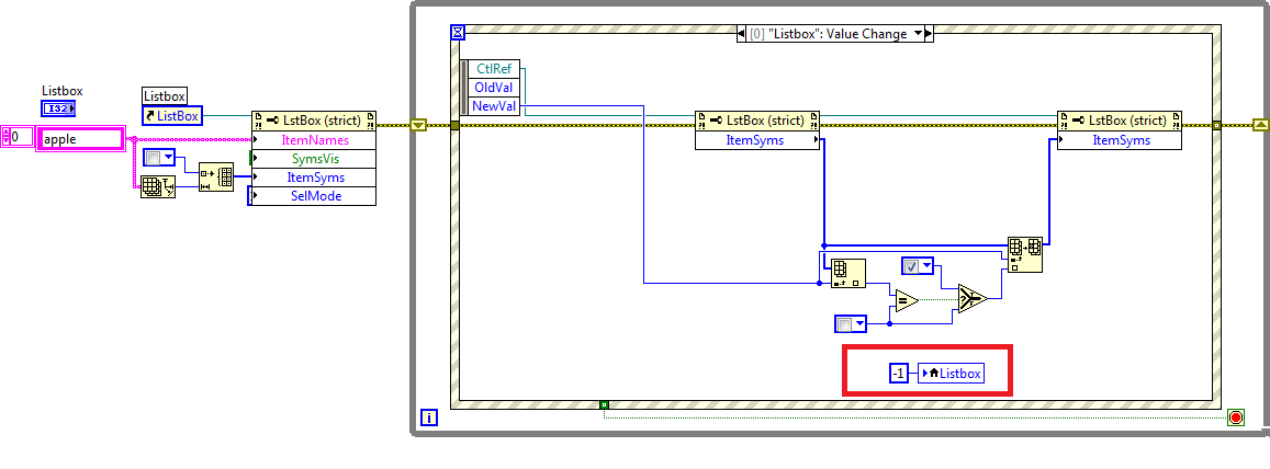 Solved Listbox Row 0 And Vertical Scrollbar Issue Ni Community