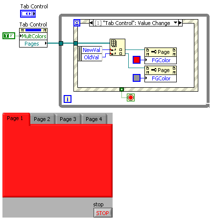 Solved Change Colour Of Selected Tab In A Tab Control Ni Community