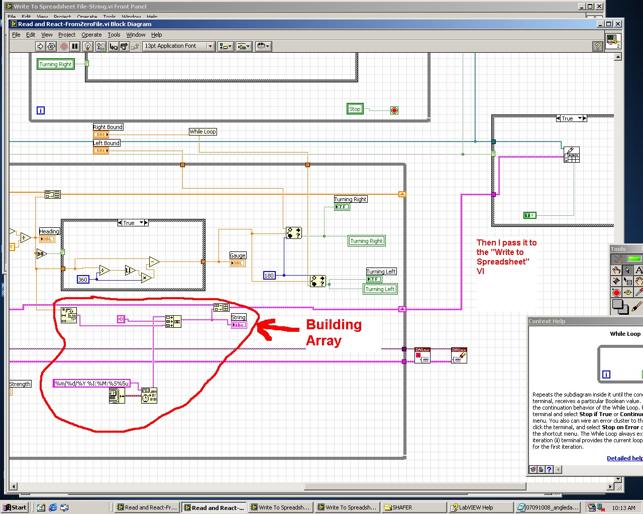 Solved Array To Spreadsheet String Vi Truncating My Rows Ni Community