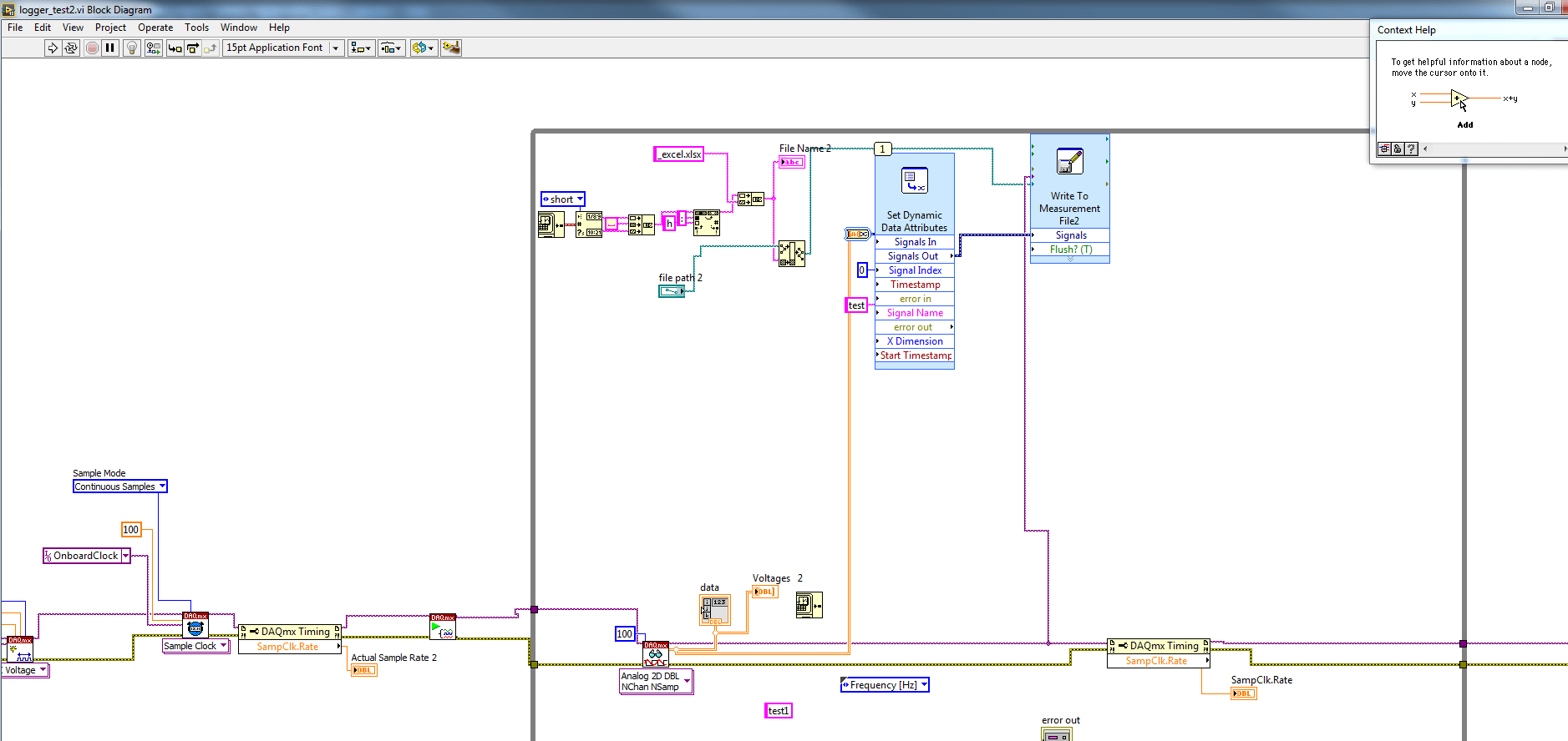 Solved Best Practice For Logging Measurements Fastest Logging Ni