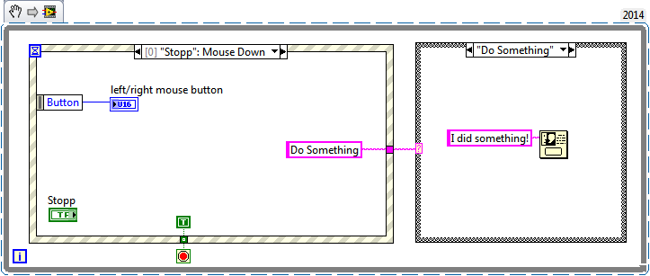 How To Detect The Pressed Mouse Button Inside A Event Structure If Not