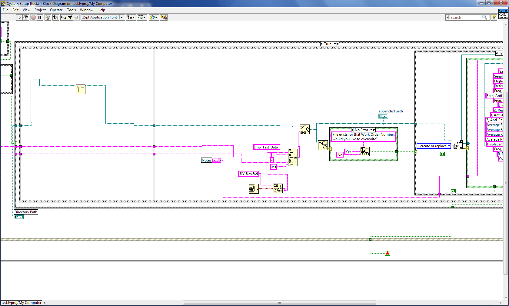 Built Executable Not Working Same As Vi Ni Community
