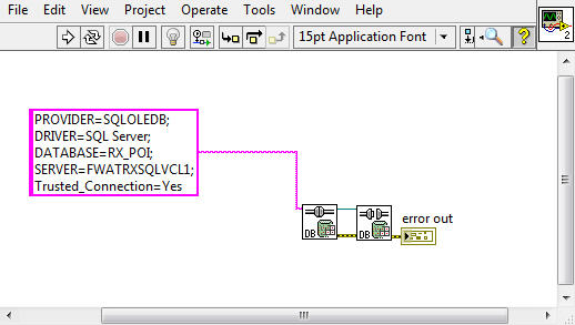 Error 2147467259 When Attempting To Open Connection To Database Ni