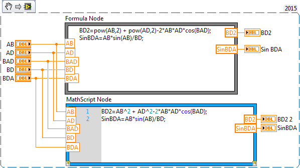 Cara Perhitungan Dengan Dengan Memasukan Rumus Pada Labview 2014 Ni
