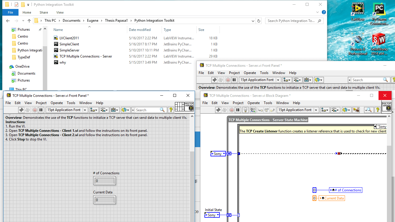 Solved Labview Server Python Client Ni Community