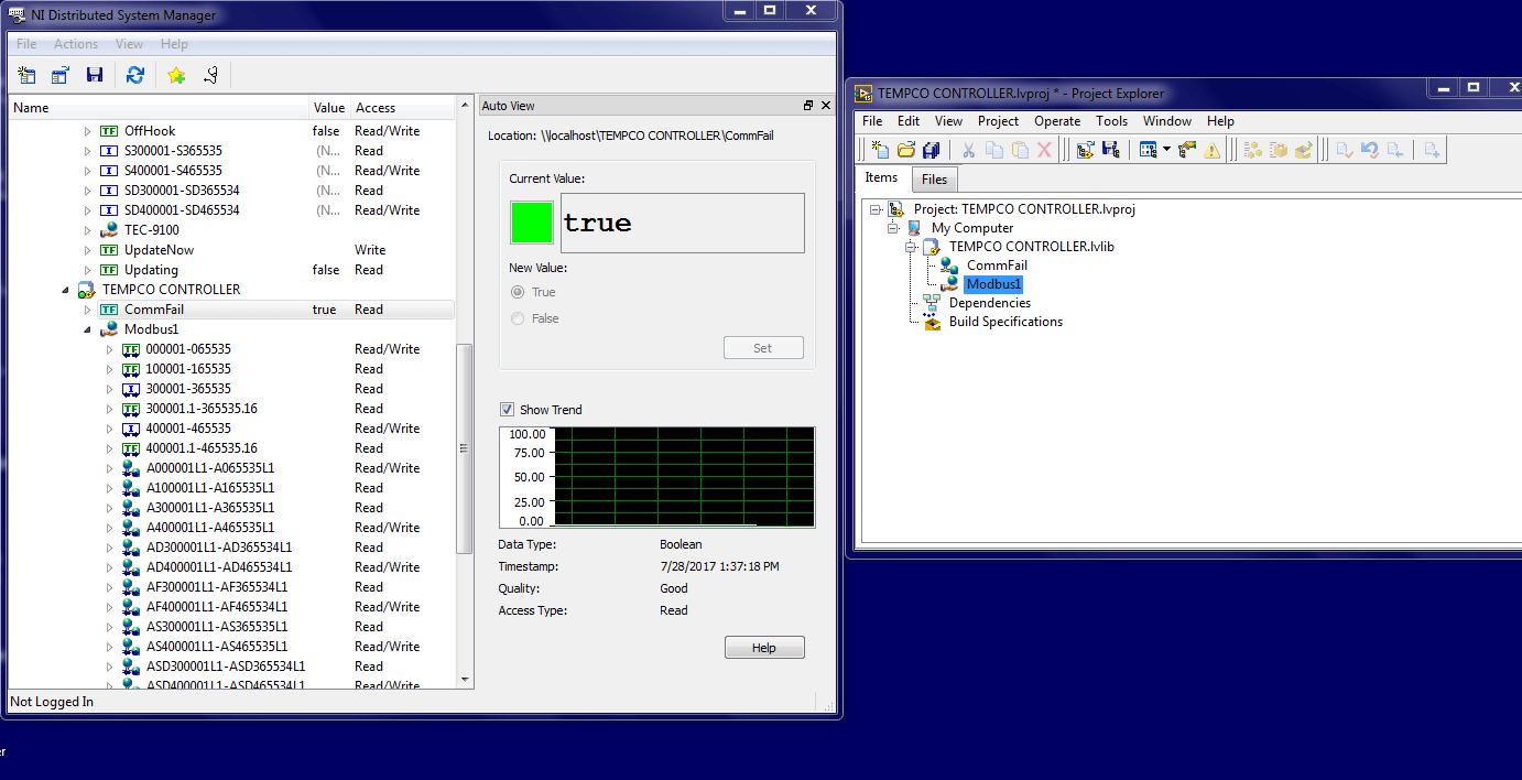 Modbus Ni Community