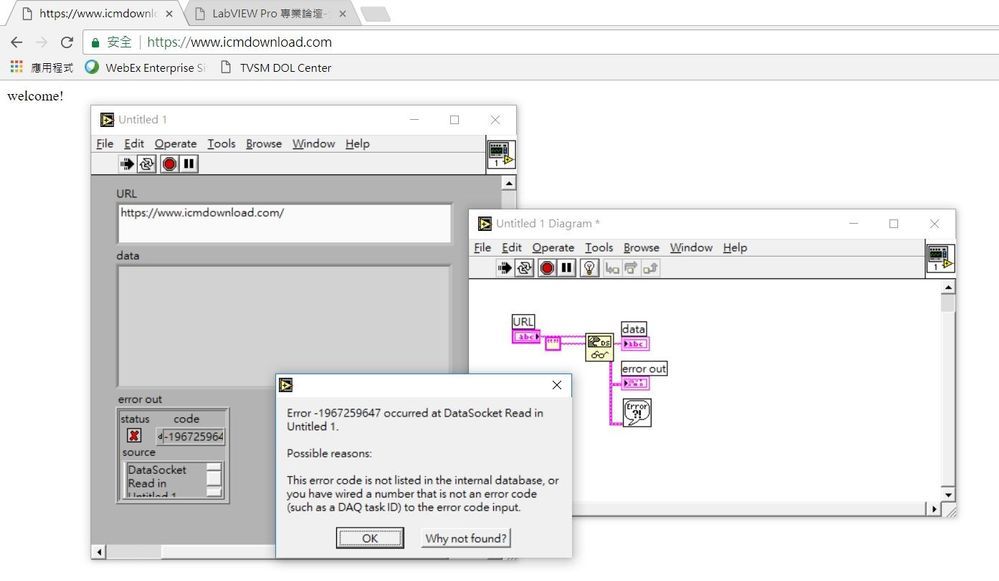 Does The Datasocket Of Labview Support Https Ni Community