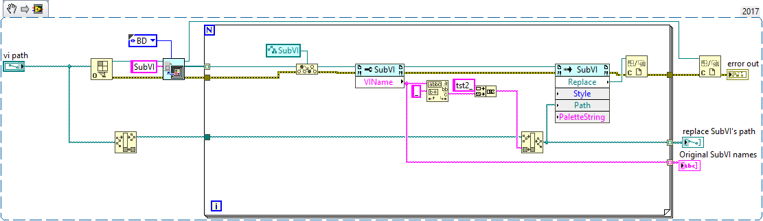Solved How To Use Subvi Replace Invoke Node In Vi Scripting Ni