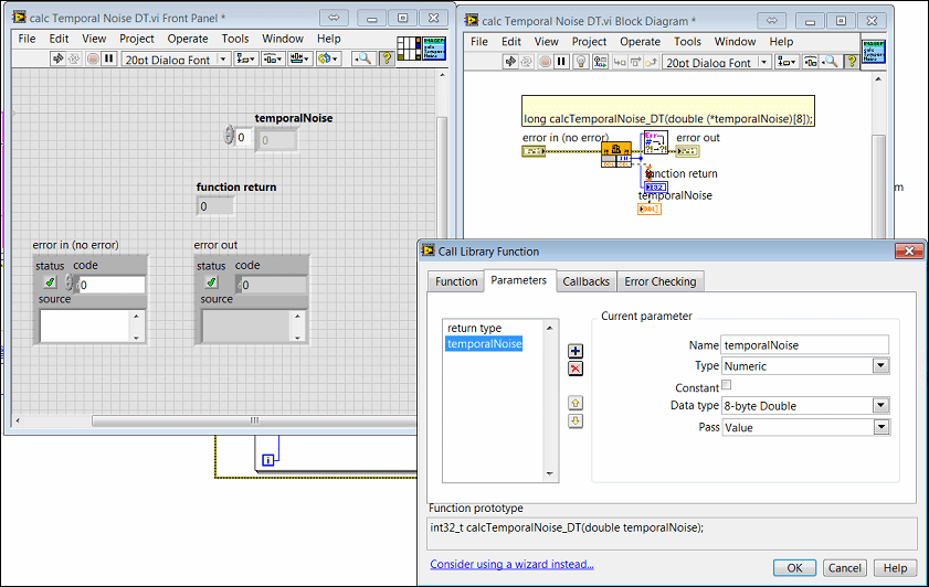 Issue With Array Pointer Datatype In C Dlls To Labview Ni Community