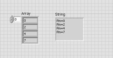 Solved How To Connect A 1d Numeric Array To Case Structure Selector
