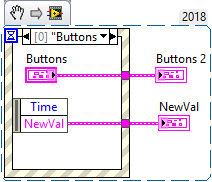 Cannot Get Latch Mechanical Action On Boolean Button Inside A Cluster