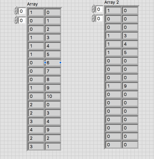 How To Extract Specific Rows From An Array Ni Community