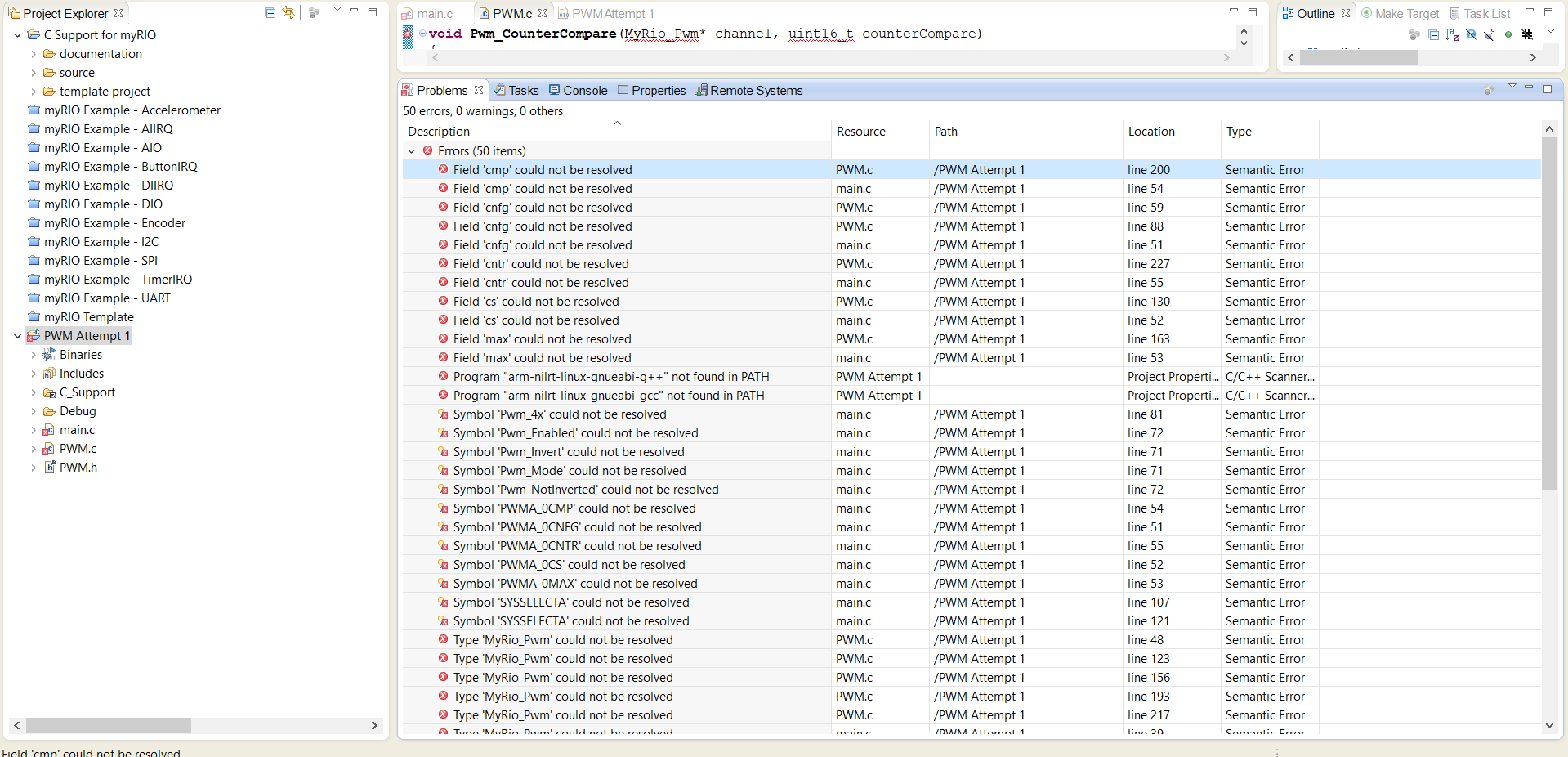 Trouble With Eclipse Building Project With File Paths With Spaces Ni