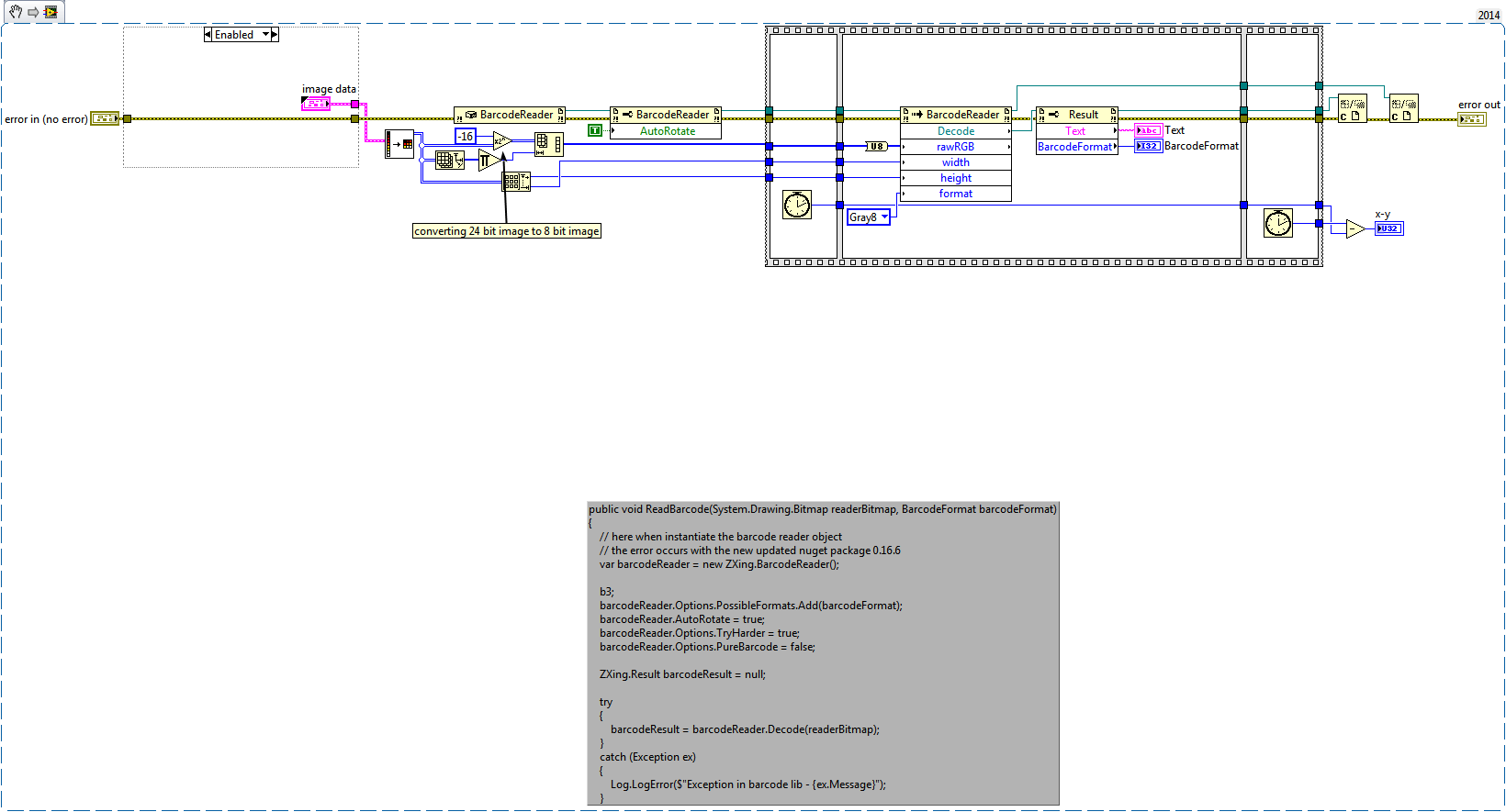 Barcode Reader Using Zxing Net Ni Community