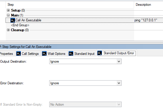 Call Executable In New Window And Get Standard Output Ni Community