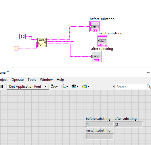 How To Split A String On The Basis Of Space In Labview Ni Community