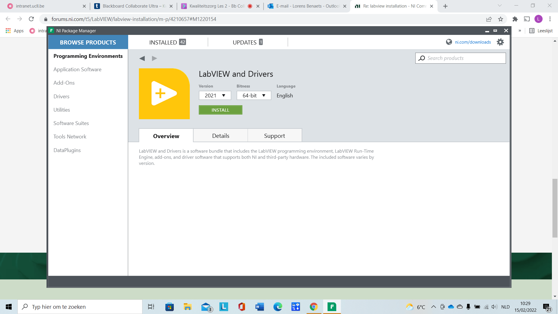 Labview Installation Ni Community