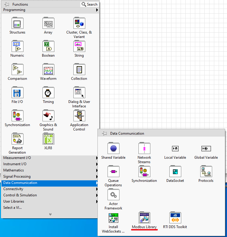 Getting Ni Modbus Library Loaded Ni Community