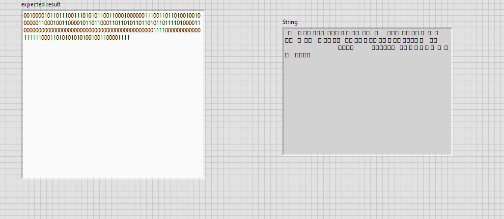 Solved How To Convert Cluster Containing Bytes Into Array Of Bits