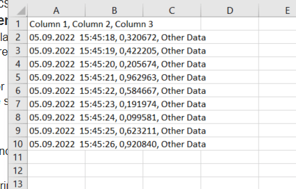 Solved Write Data To Csv Ni Community