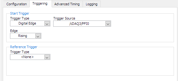 Python Daqmx How To Trigger A Logging Using Ni 9237 Module Ni Community