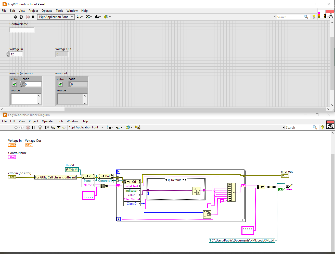 Solved Using Vi Server In A Subvi Ni Community