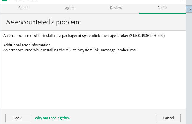 Trouble Installing Web Server Development Support For 32 Bit Ni Community