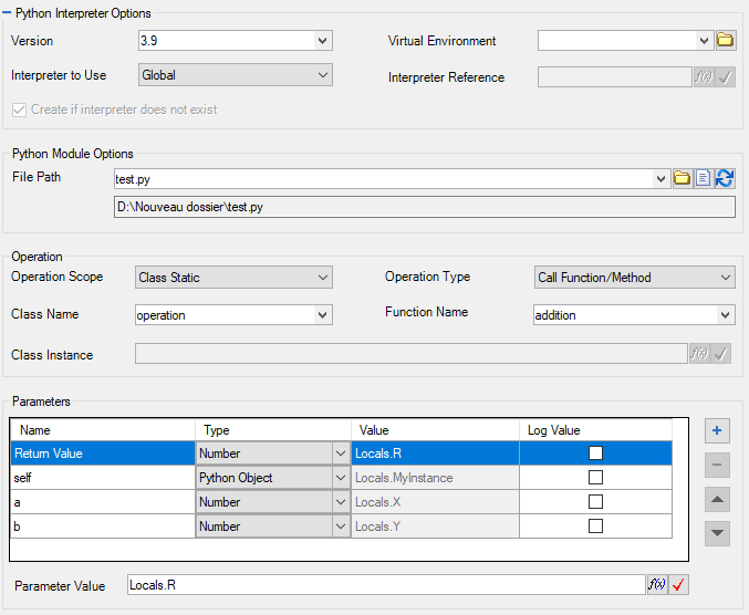 Python Can T See Function Parameters In Teststand When Their Type Is