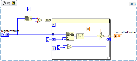 Solved Read Multiple Holding Registers And Convert To 32 Bir Float