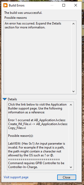 Enabling The Mobile Hotspot On My Pc Causes Labview Build Errors Ni