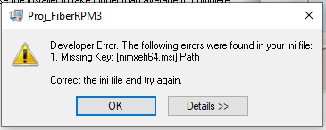 Solved Unable To Build Installer Ni Community