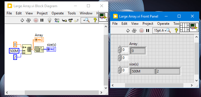 Solved Labview And Large Data Sets Are Incompatible T F I Say T