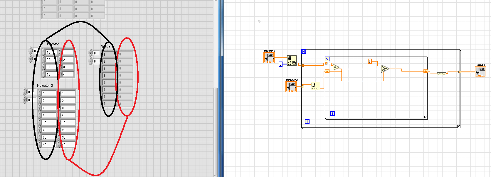 Computing Arrays Using Formula Nodes Ni Community