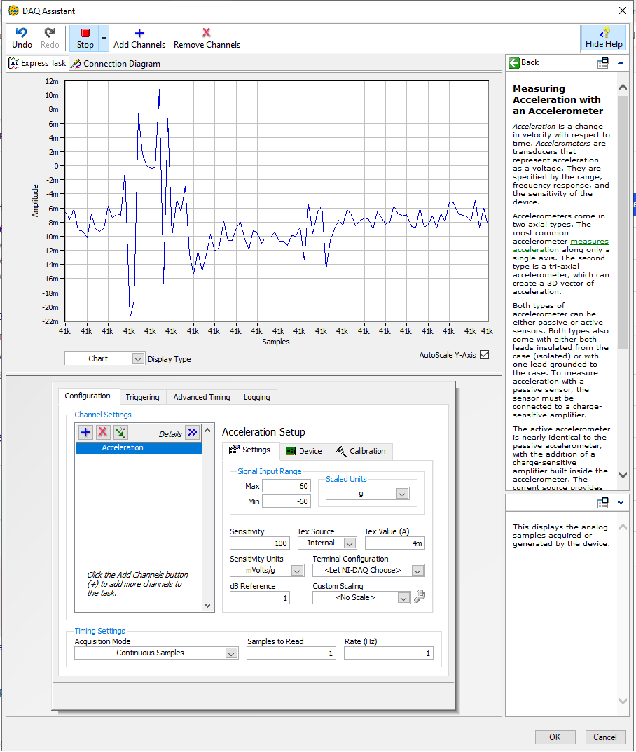 Solved Reading Accelerometers Using Ni9230 Ni Community