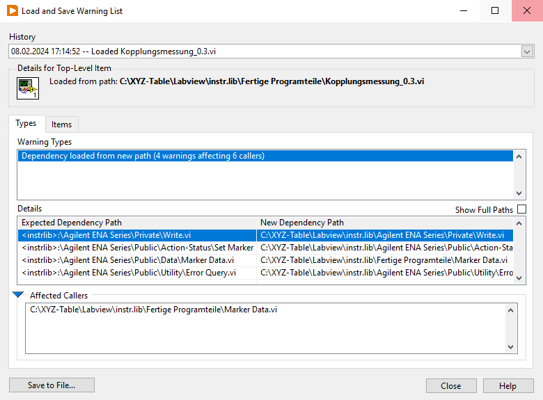 Sub Vis Are Not Executable Dependendcy Is Broken Ni Community