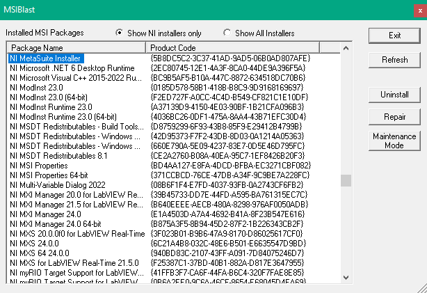 Solved Problems With Ni Uninstaller Update Ni Community