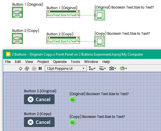Solved Boolean Text Size To Text The Boolean Text Size Fixed In My