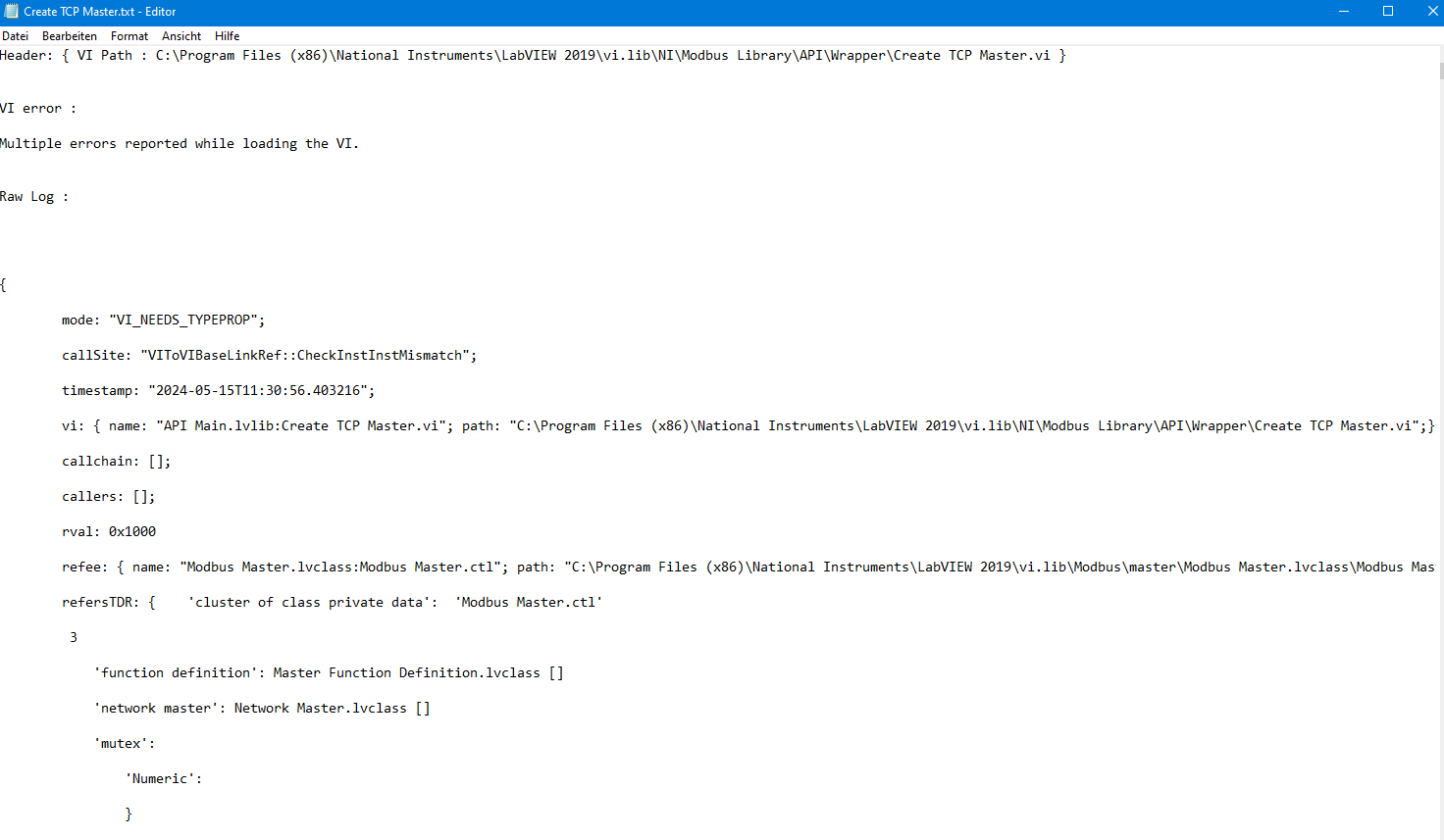 Using National Instruments Modbus Library In Teststand 2019 Ni Community