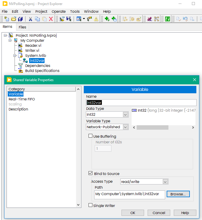 Solved Python And Shared Network Variables Ni Community