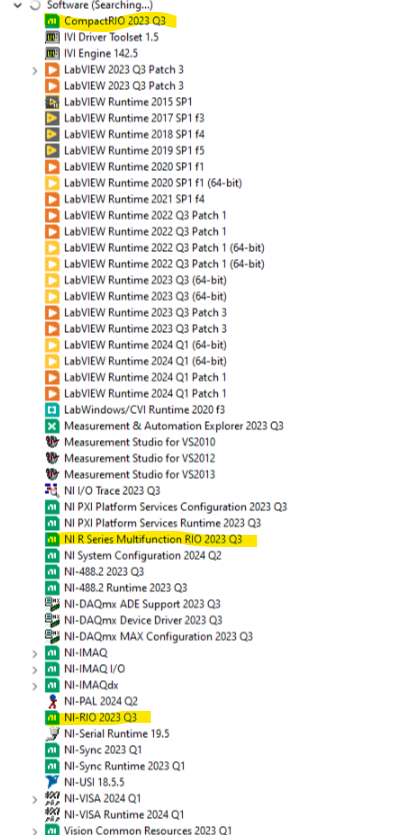 Ni 9149 Ethernet Expansion Chassis Connection Error Ni Community