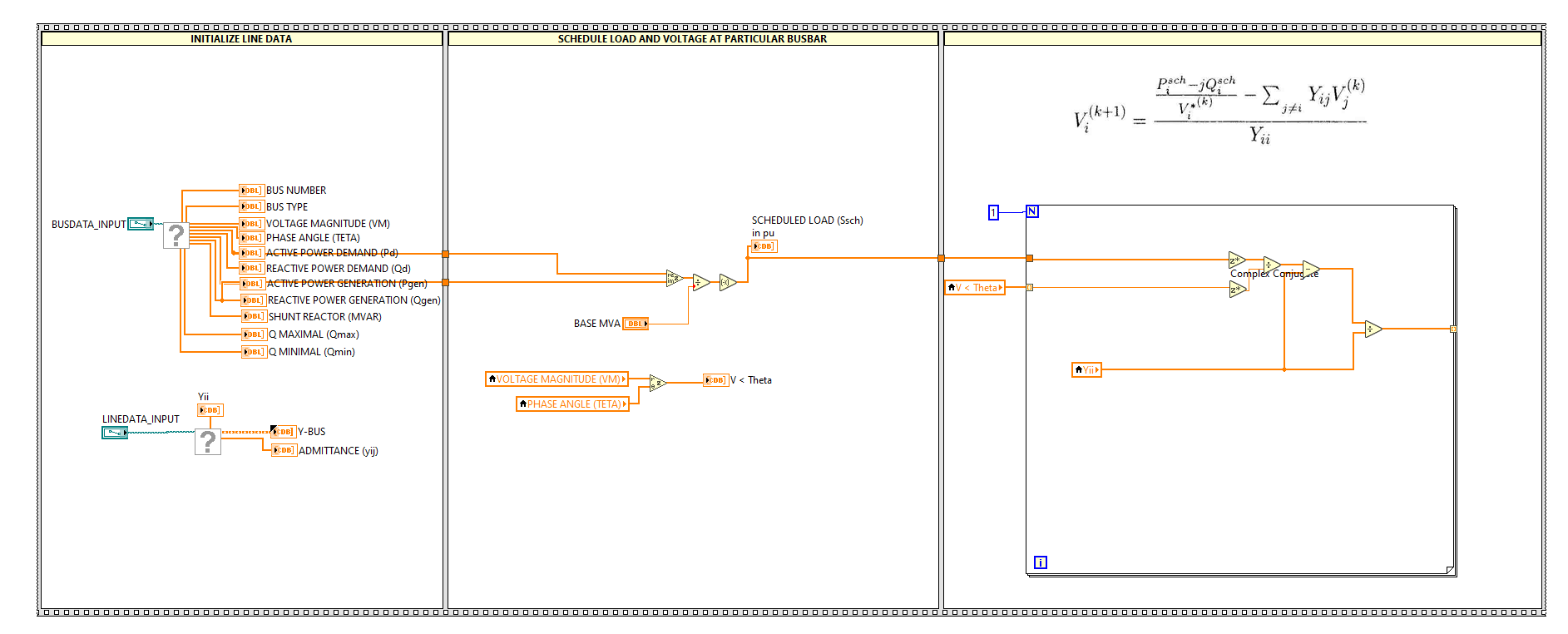 How To Convert Complex Equation In Labview Without Mathscript Ni
